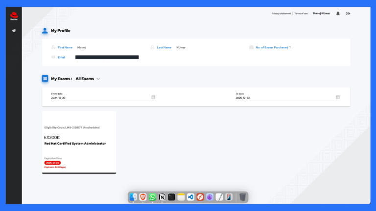 How to Schedule Your Red Hat EX200K Exam - CorpIT