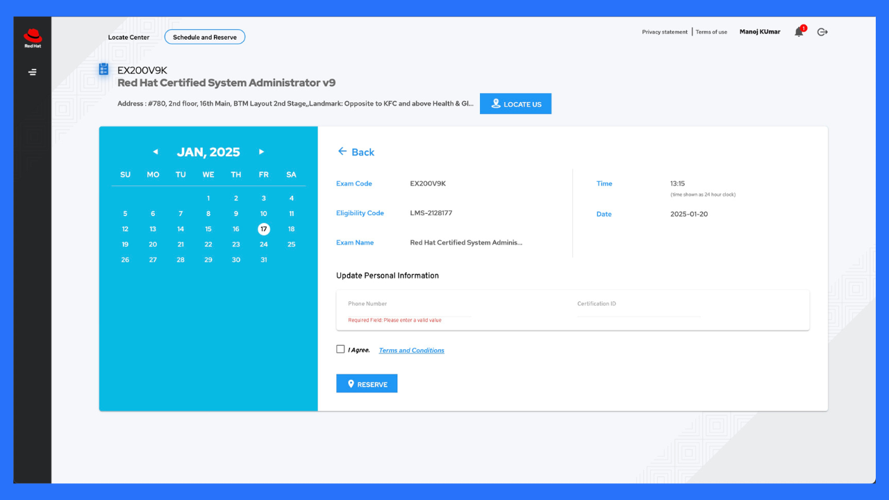 How to Schedule Your Red Hat EX200K Exam - CorpIT